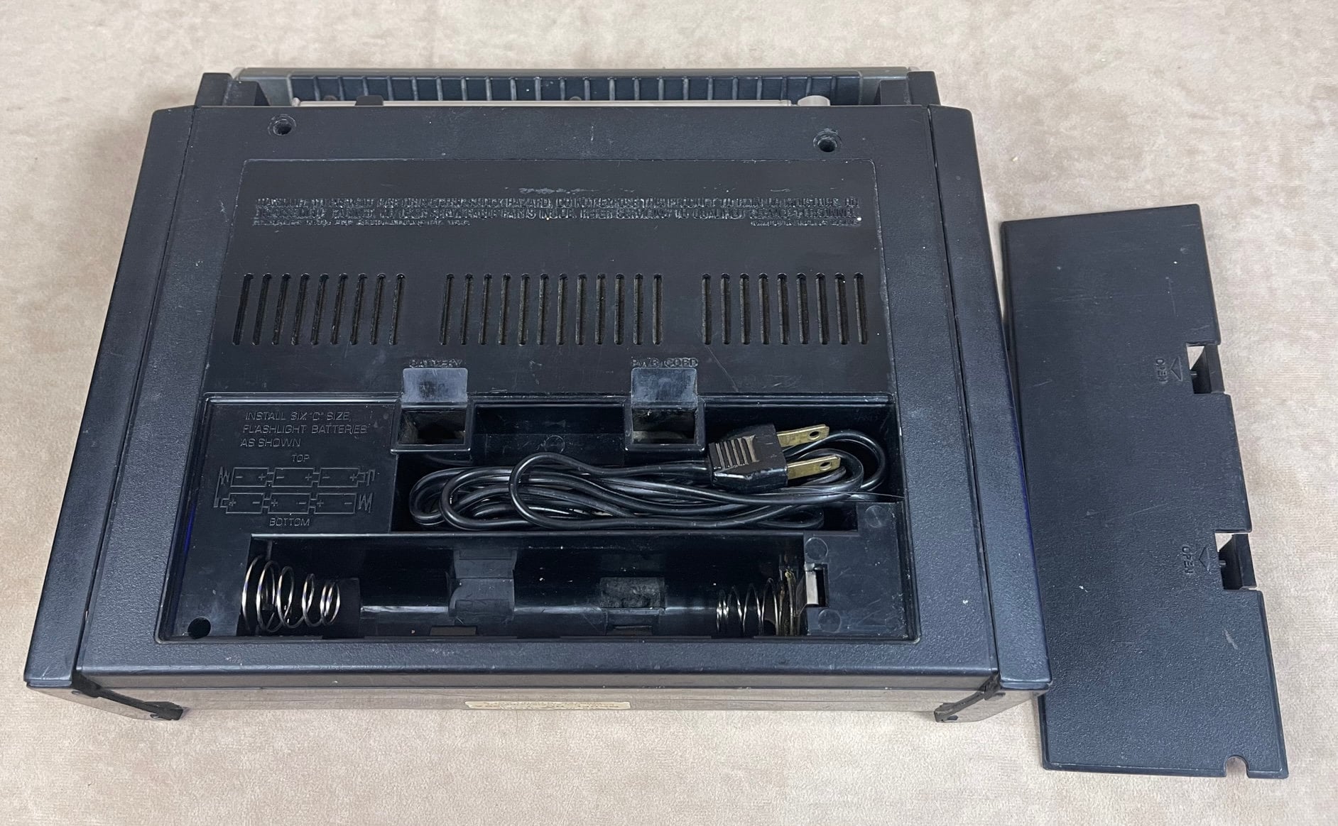 Vintage Late 70s/early 80s General Electric GE 7-2959A 6 Band Am/fm/ps ...