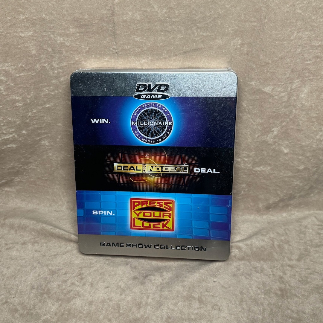 Vintage 2000s DVD Game Gameshow Collection Who Wants to Be a ...