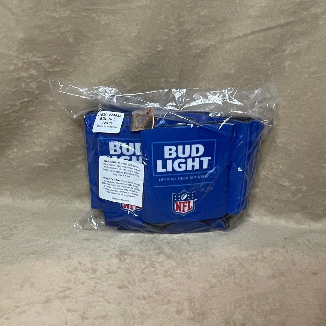 Vintage 2000s Budweiser Bud Light NFL National Football League 12pk Can ...