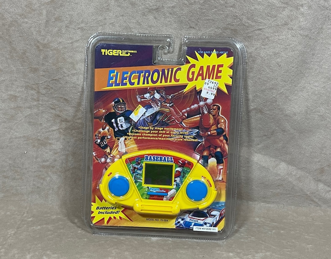 Vintage 1991 Tiger Electronics Multi-game Handheld LCD Electronic Game ...