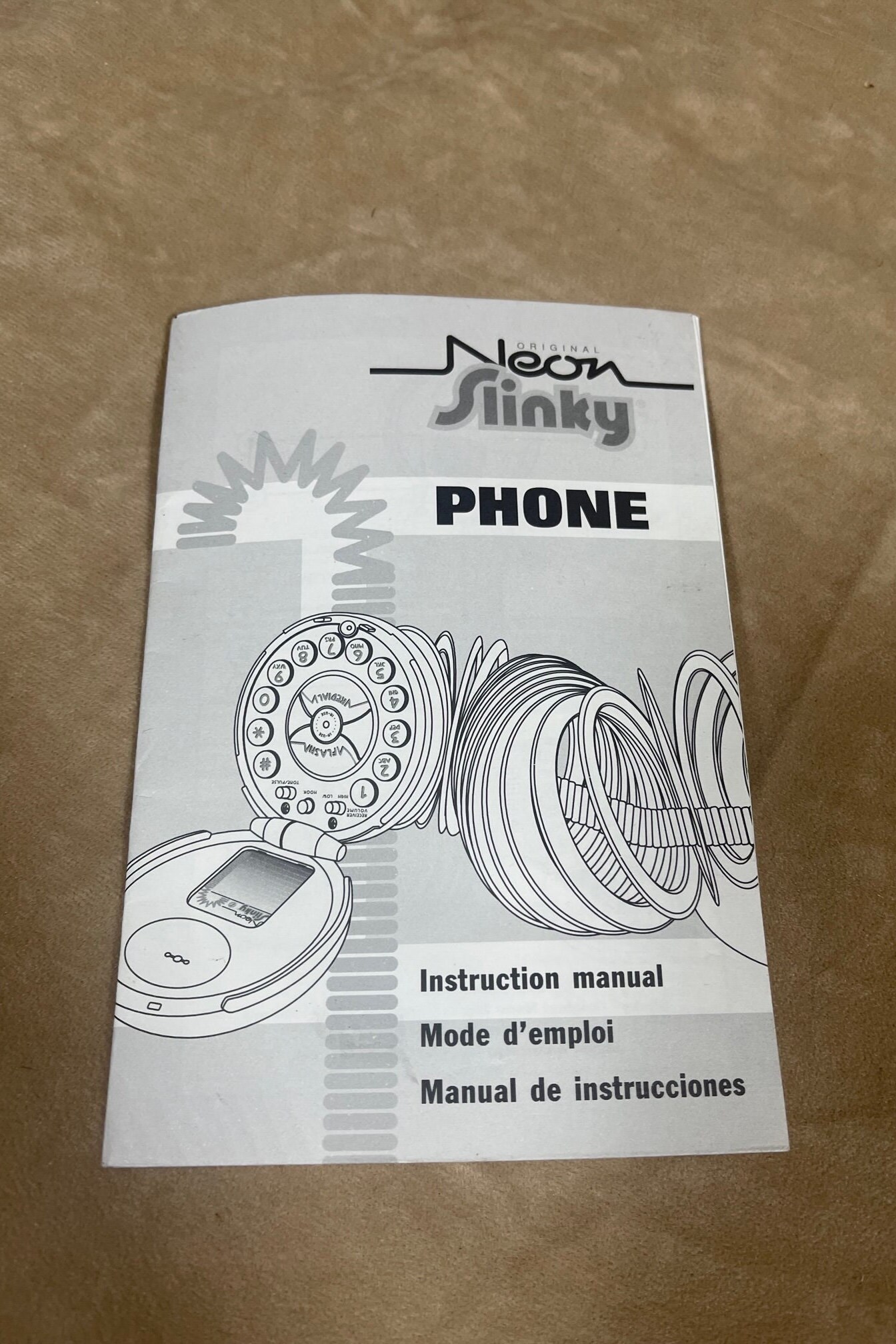 Vintage Late 1990s Neon Slinky Push Button Telephone Landline - Etsy