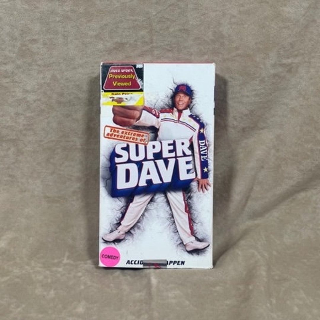 Vintage 1990s the Extreme Adventures of Super Dave VHS Videocassette ...