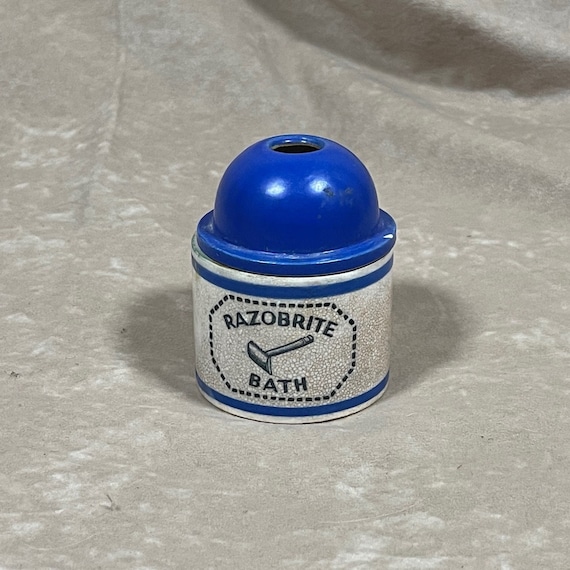 Vintage 1940s Antique Razobrite Razor Bath Made in America | Etsy