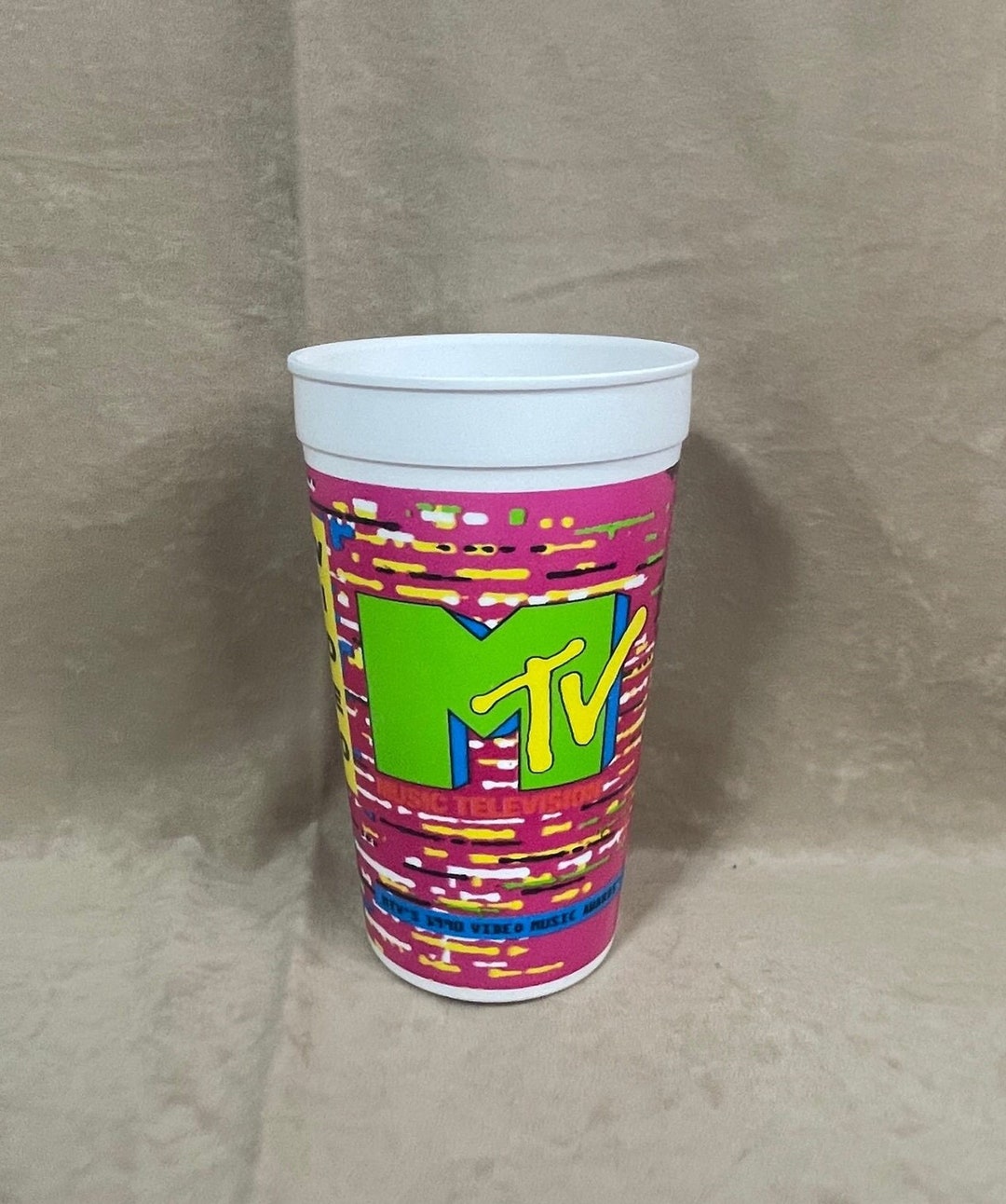 Vintage 1990 MTV Video Music Awards Vmas Taco Bell Pepsi 32oz ...