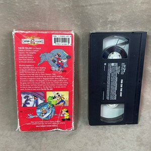 Vintage 1992 Walt Disney Cartoon Classics Fun on the Job VHS ...