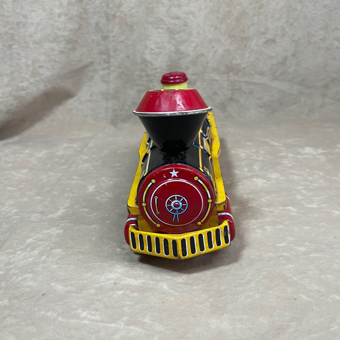 Vintage 1960s Tin Litho Battery Powered Train Engine Vintage Toy for ...
