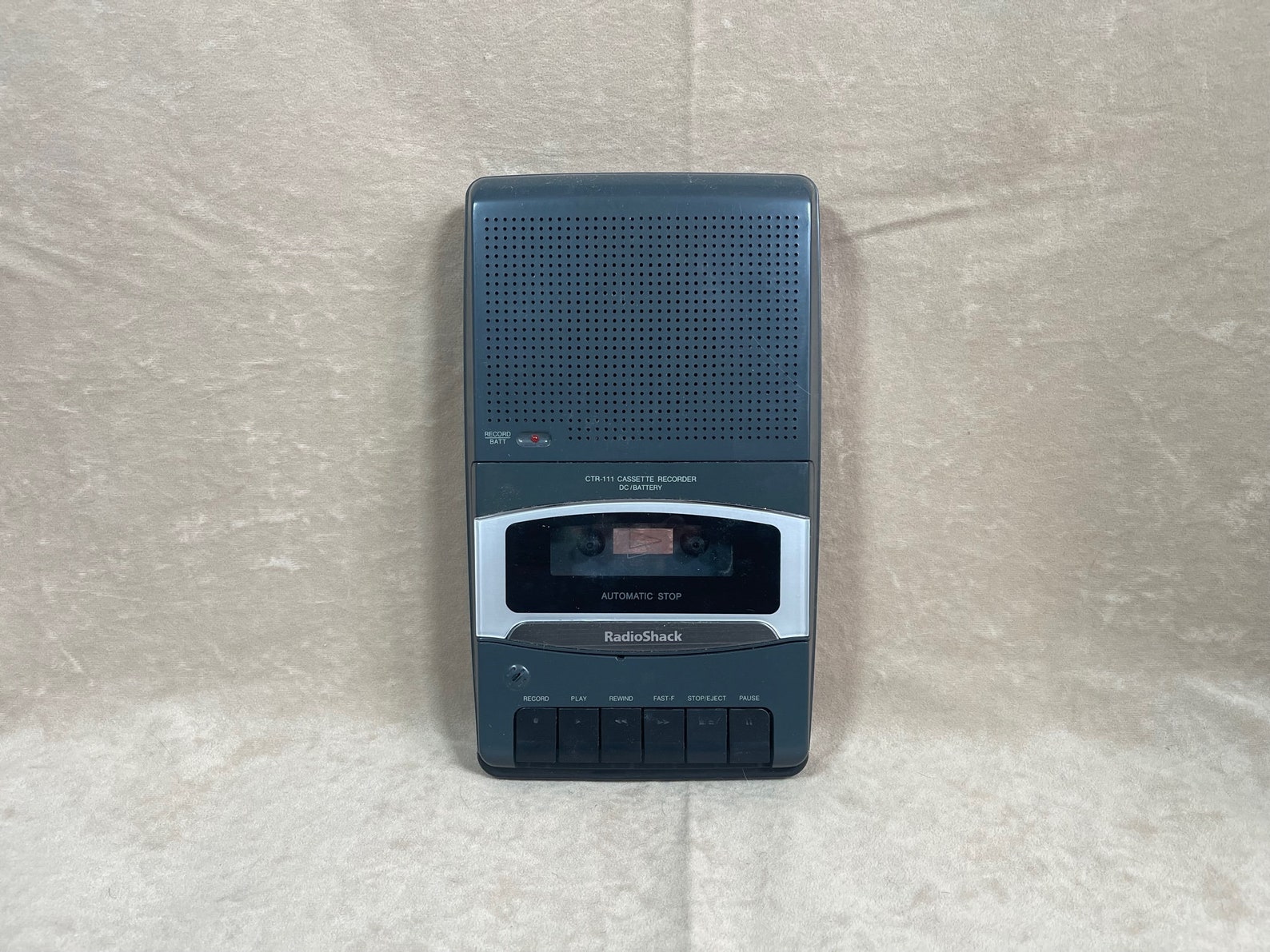 Vintage Radio Shack Portable Tape Player/recorder 14-1117 Like | Etsy