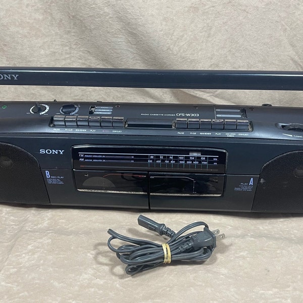 Boombox Tape Player - Etsy