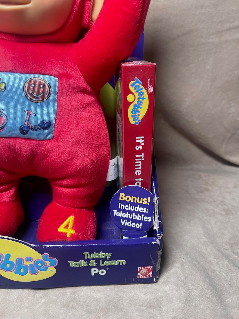 Vintage Early 00s Playalong Toys PBS Teletubbies Tubby Talk and Learn ...