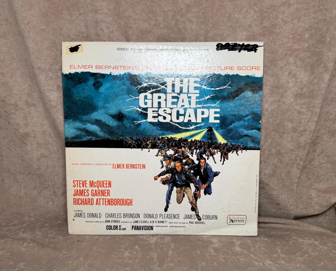 Vintage 1963 the Great Escape Original Motion Picture Score by Elmer ...
