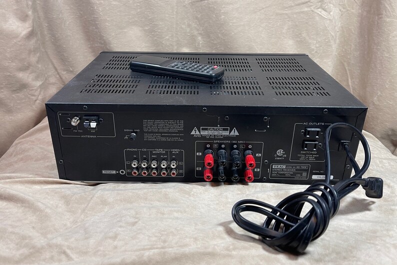 Vintage 1990s Teac AG-790 AM/FM Stereo Receiver - Etsy