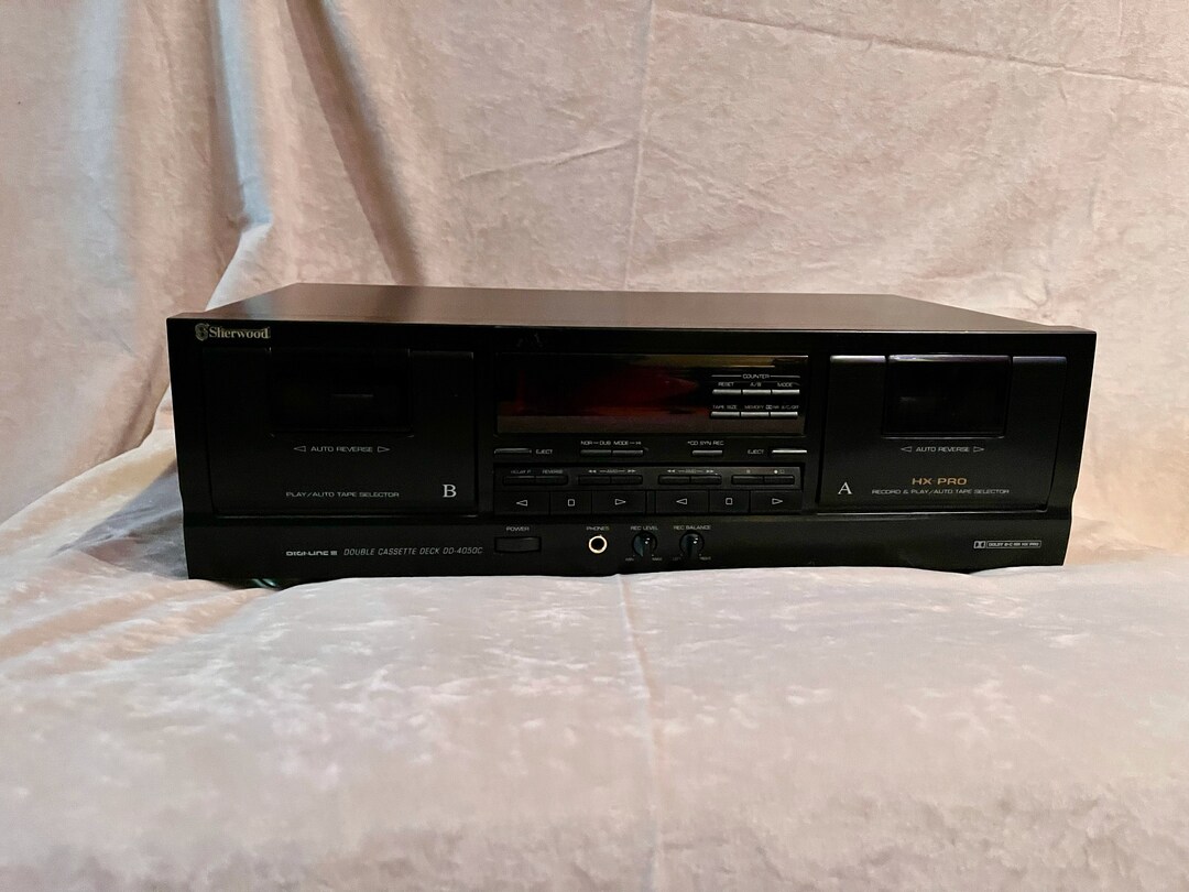 Vintage Sherwood Cassette Deck DD-4050C - Etsy