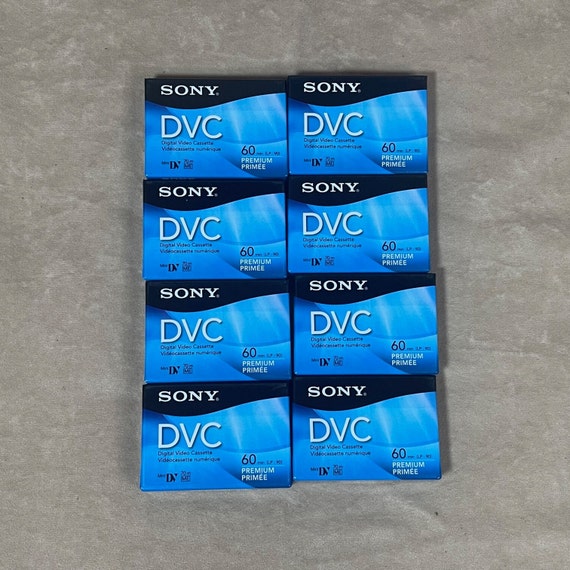 Vintage Early 00s New & Sealed 8 Sony DVC Mini DV Premium - Etsy