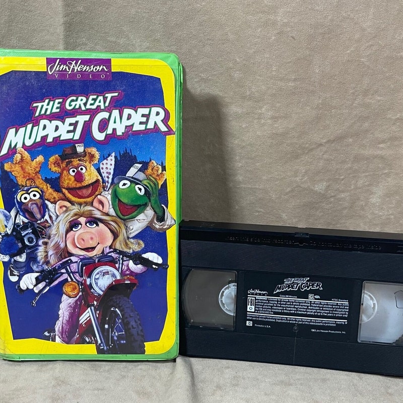 Muppet Caper Vhs - Etsy