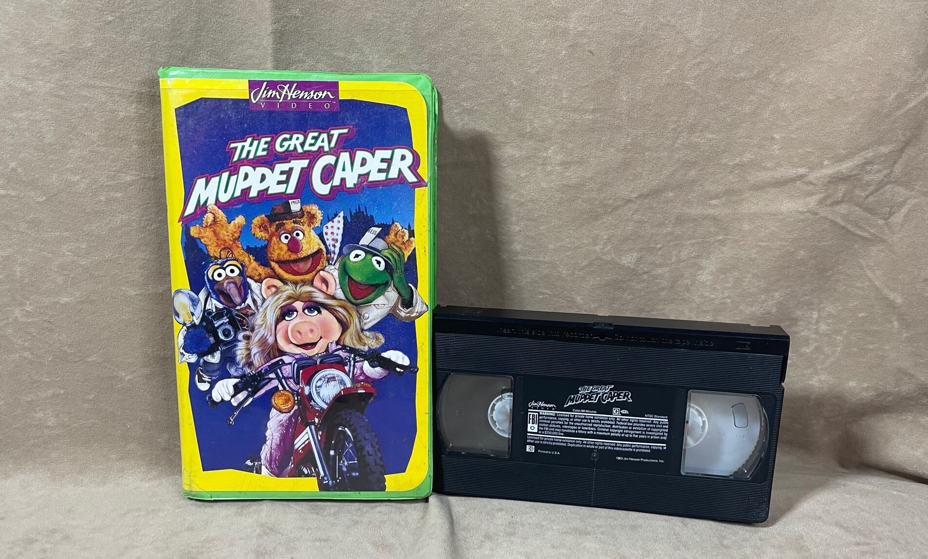 The Great Muppet Caper 1993 Vhs