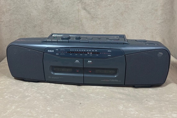 Vintage 1990s RCA RP-7768A Stereo Cassette Portable Boombox - Etsy