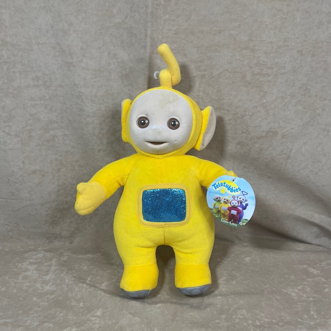 Vintage 1998 Eden Toys Teletubbies 13" Laa-laa Plushie Ragdoll ...