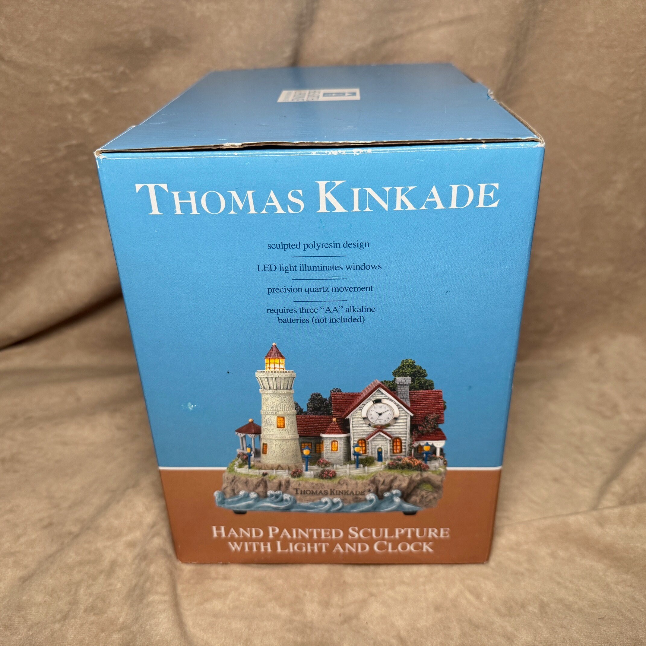 Vintage 2004 Hearth & Home Thomas Kinkade Hand Painted Lighthouse ...