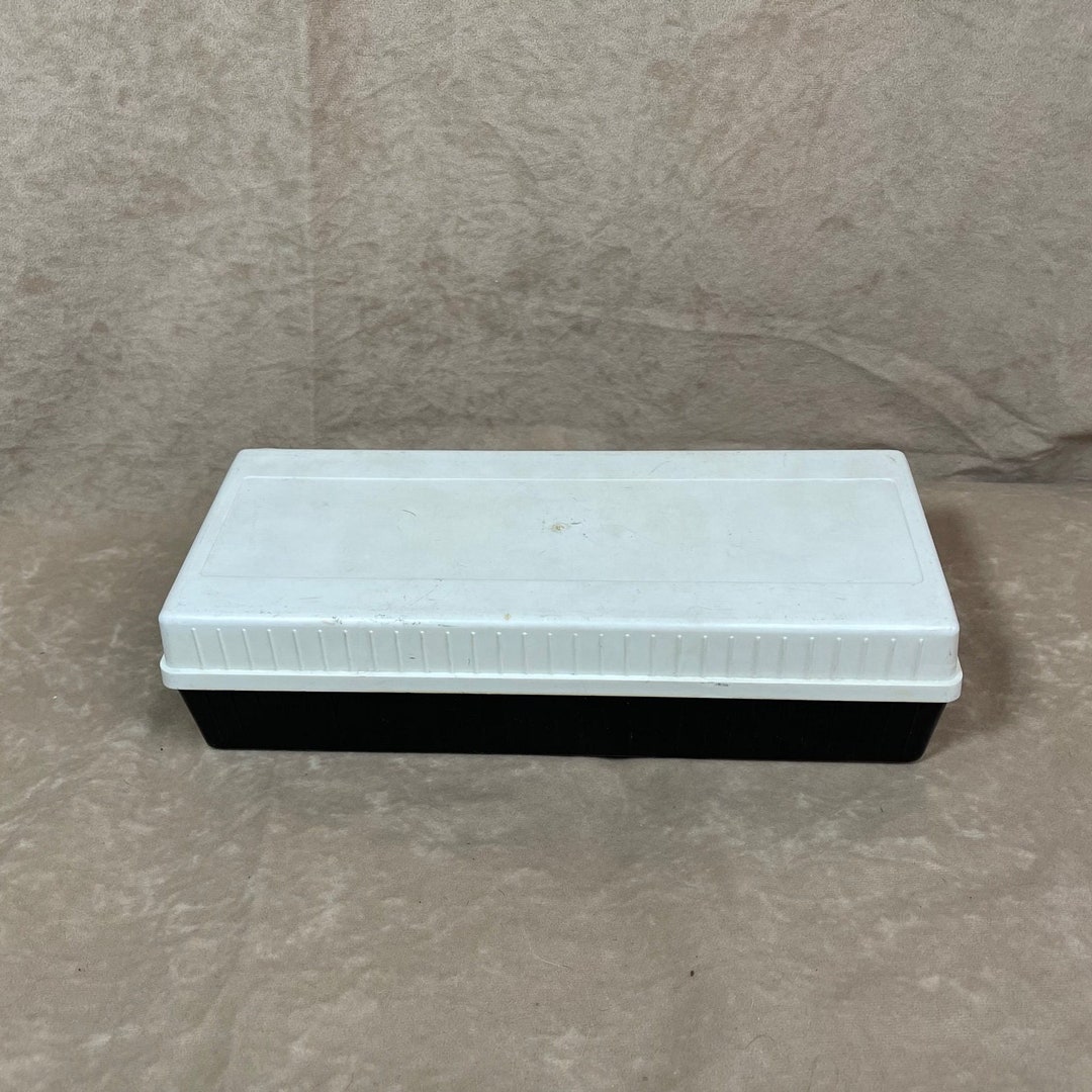 Vintage 1980s Plastic (15) Cassette Tape Storage Case - Etsy