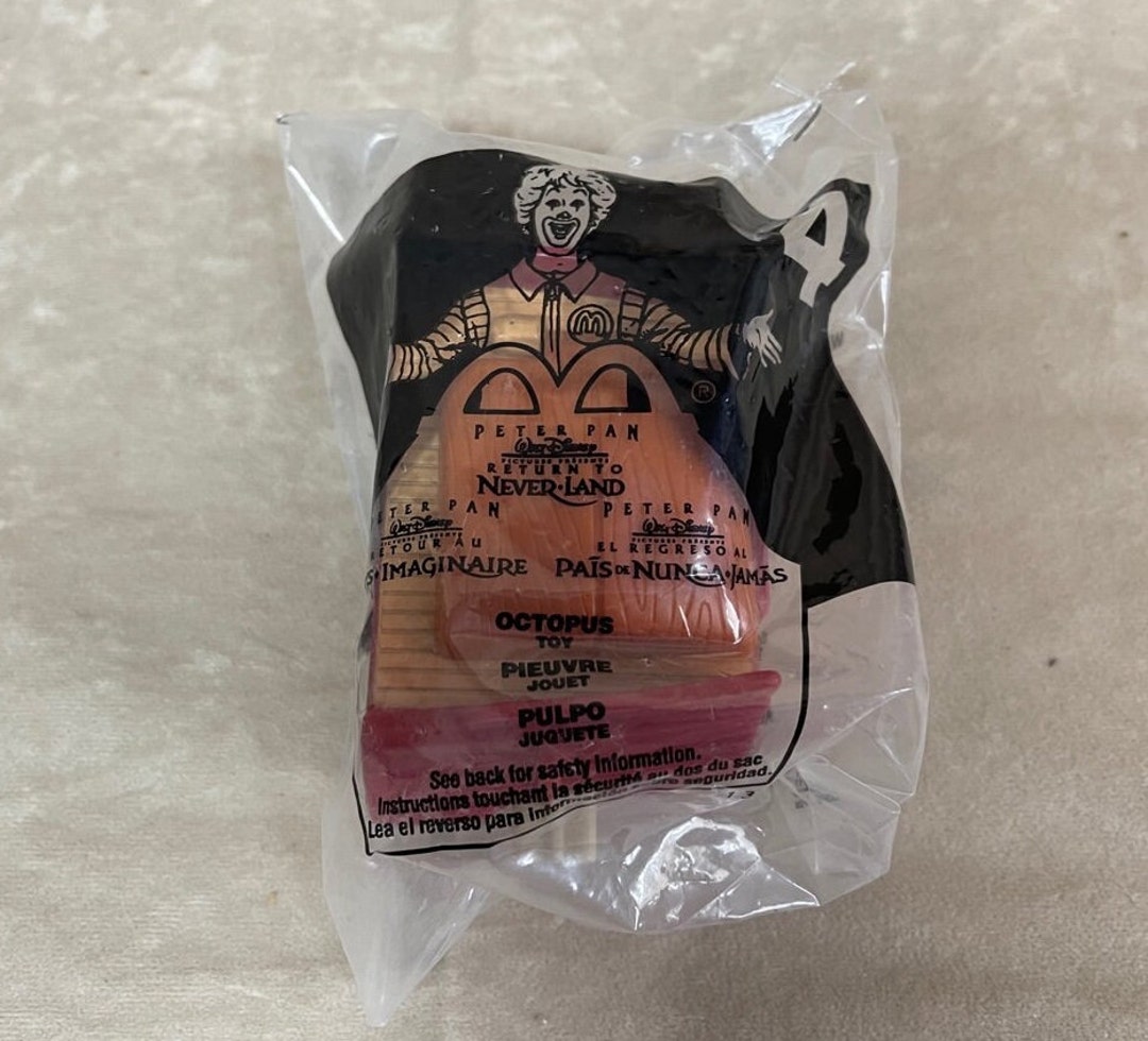 Vintage 2002 Mcdonalds Walt Disney Peter Pan Return to Neverland 4 ...