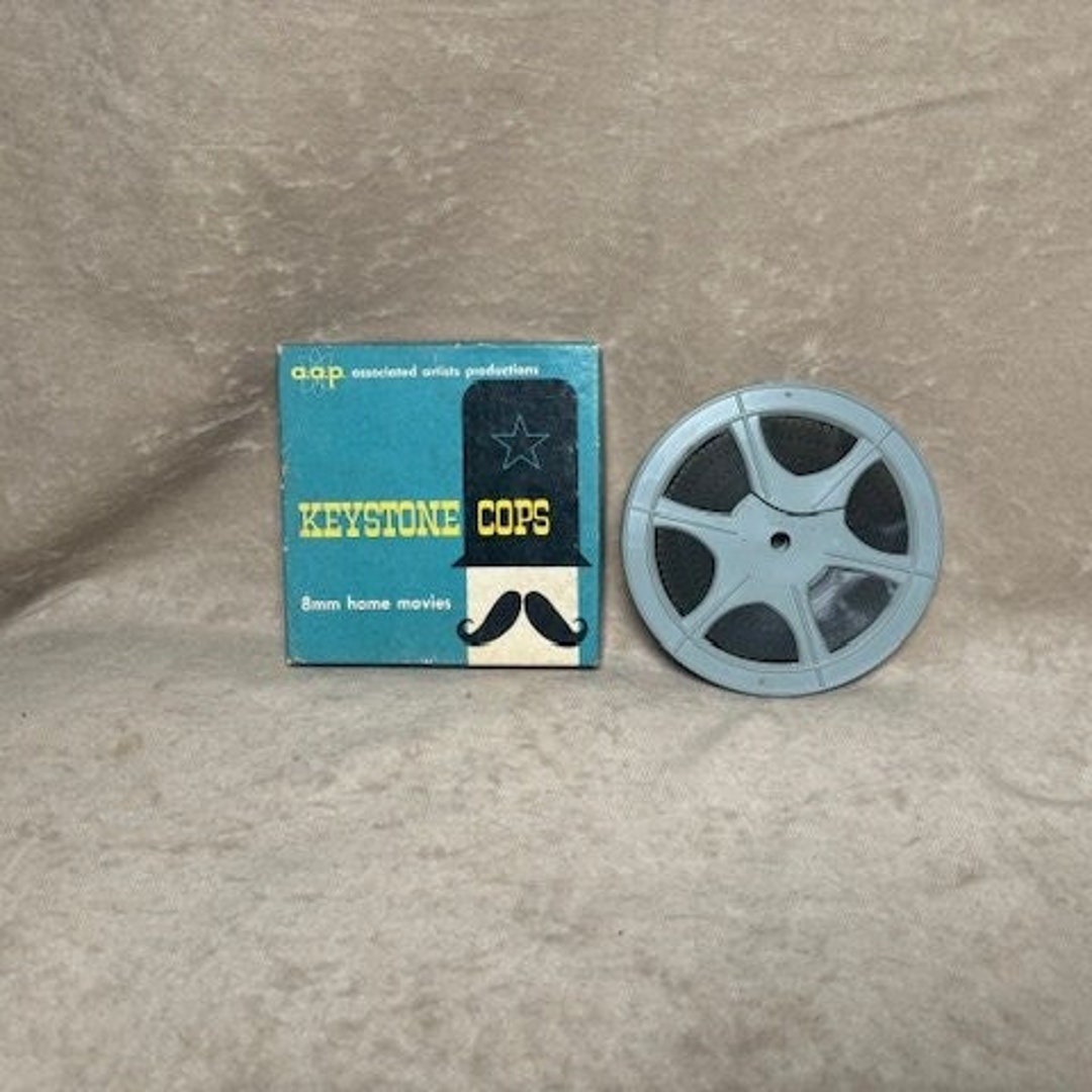 Vintage 1950s A.a.p Associated Artists Productions Keystone Cops 8mm ...