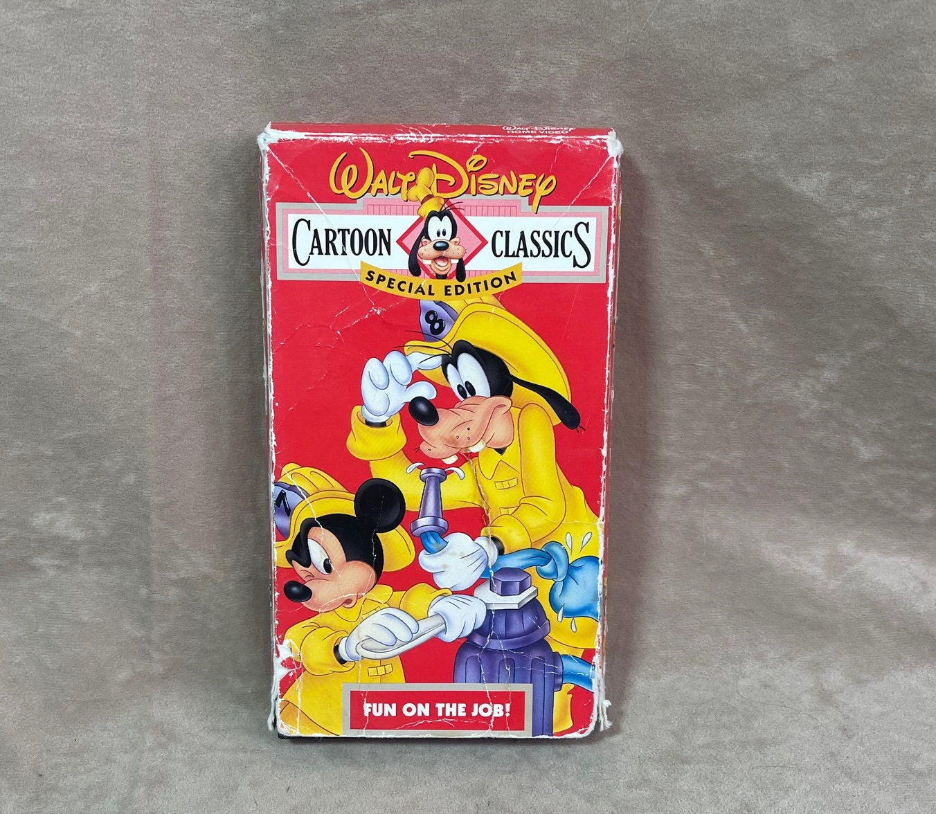 Vintage 1992 Walt Disney Cartoon Classics Fun on the Job VHS ...