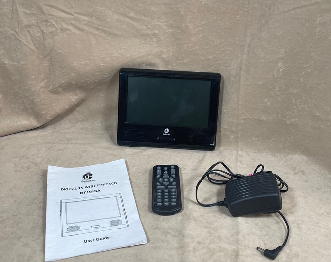 Vintage Early 2000s Digital Labs Digital TV Monitor DT191SA With Av-in ...