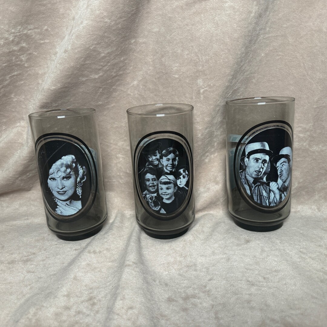 Vintage 1979 Arby's Movie Star Comedian Glasses Drinkware *like New ...