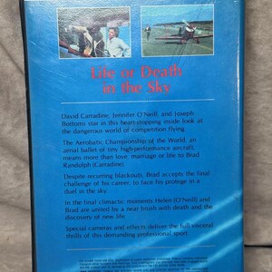 Vintage 1979 Cloud Dancer Clamshell VHS Videocassette Movie With David ...