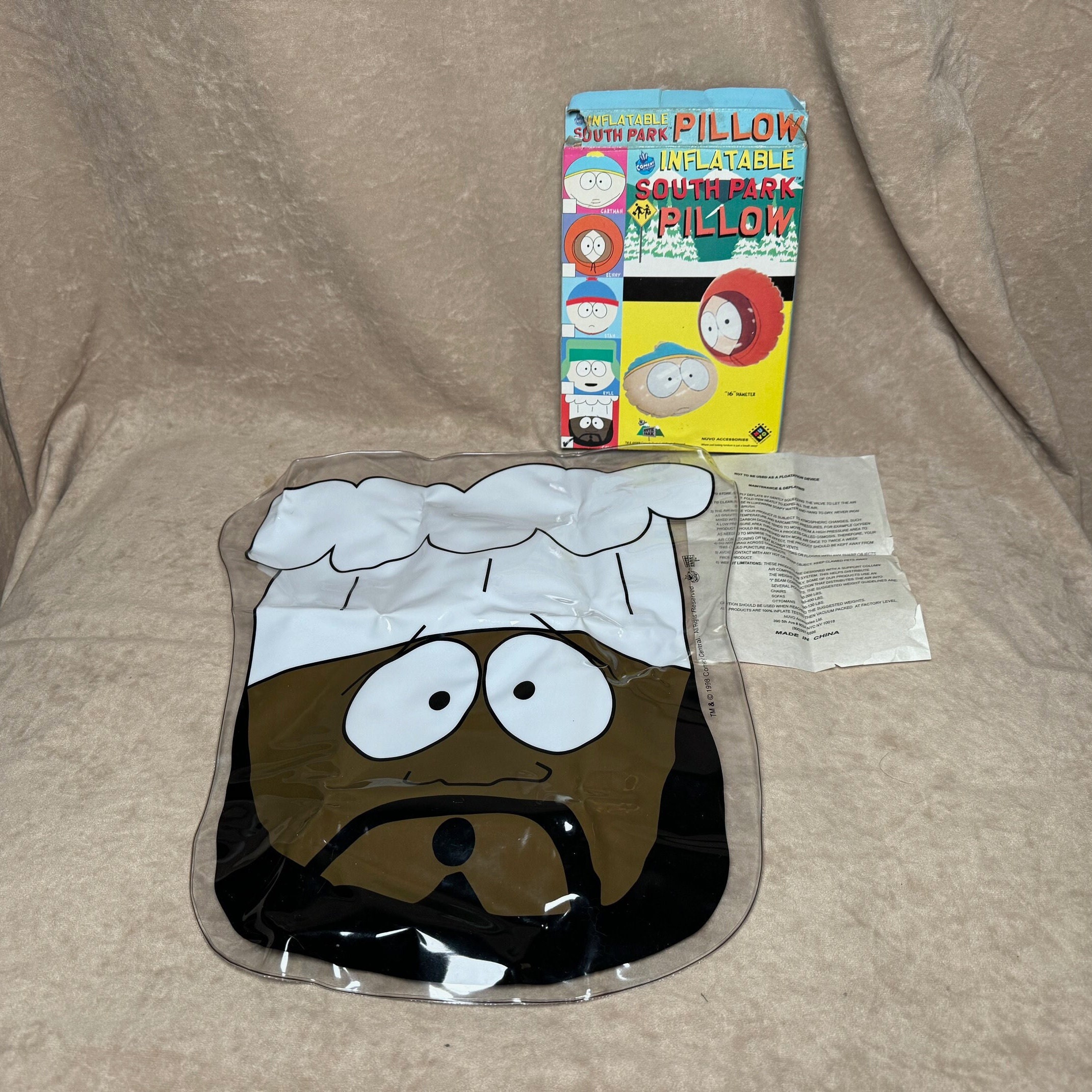 Vintage 1998 Nuvo Accessories Inflatable South Park Chef - Etsy