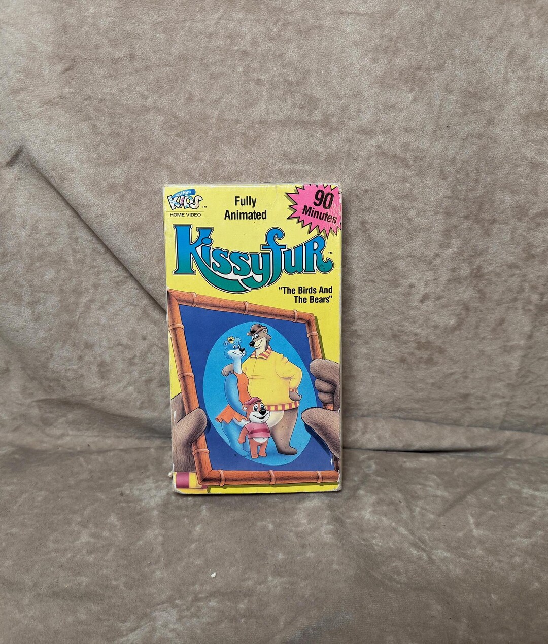 Vintage 1986 Just for Kids JFK NBC Kissyfur the Birds and the Bears 90 ...