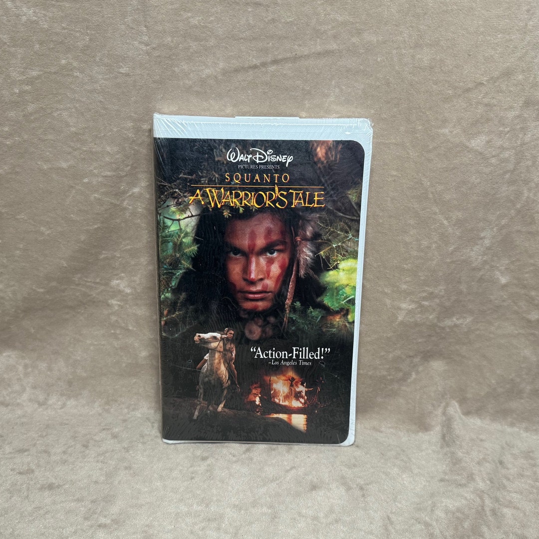 Vintage 1996 Walt Disney Pictures Squanto A Warriors Tale VHS Clamshell ...