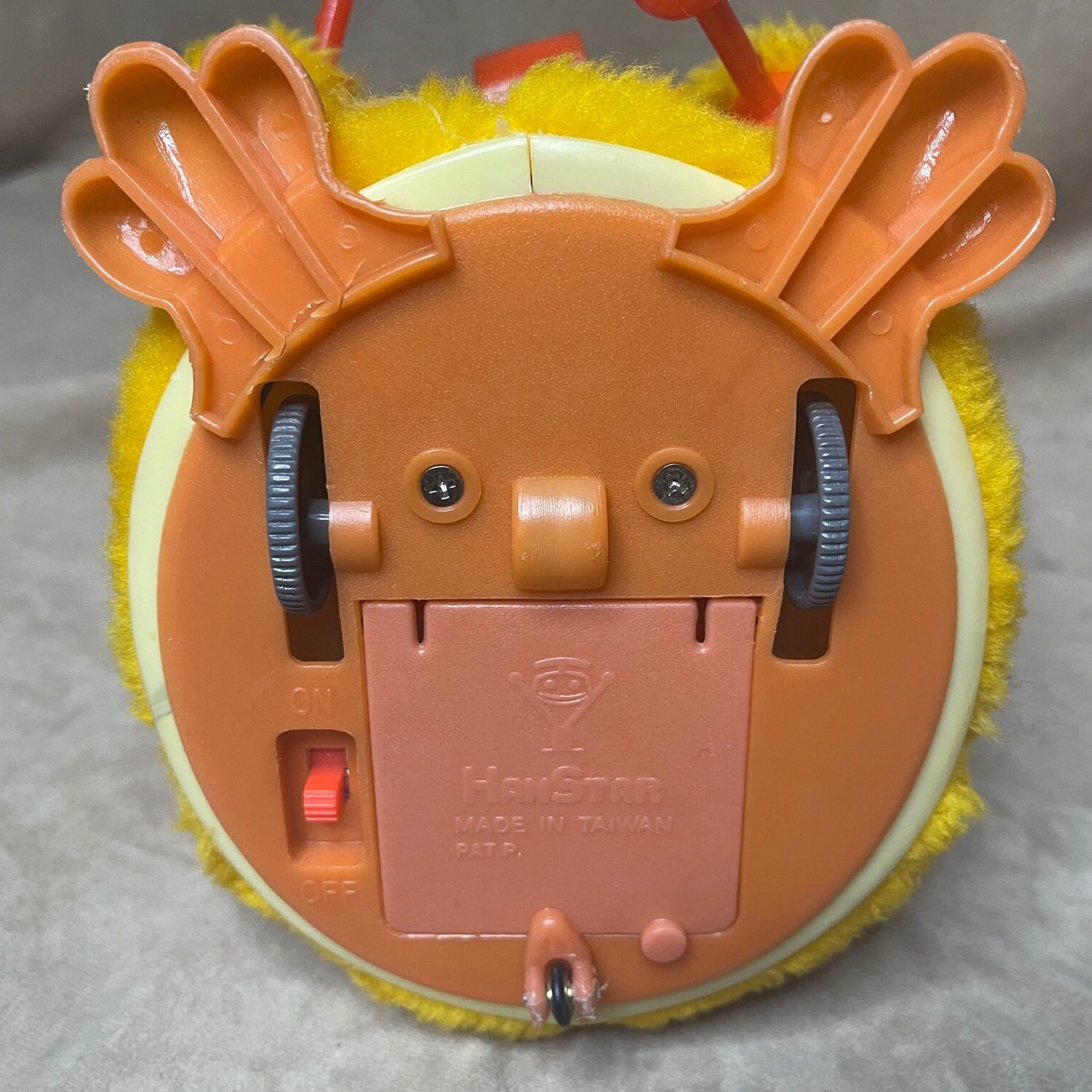 Vintage 1970s Hanstar Toys Taiwan Plushie Battery Operated Marching ...