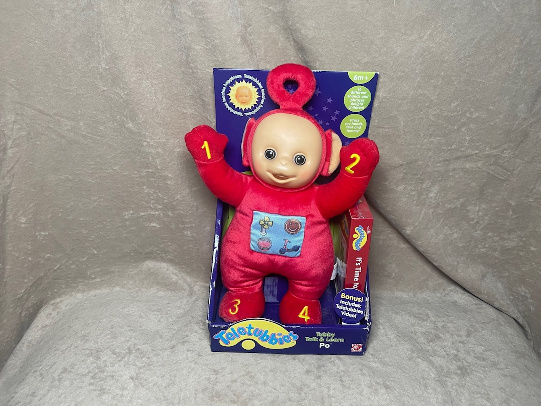 Vintage Early 00s Playalong Toys PBS Teletubbies Tubby Talk and Learn ...