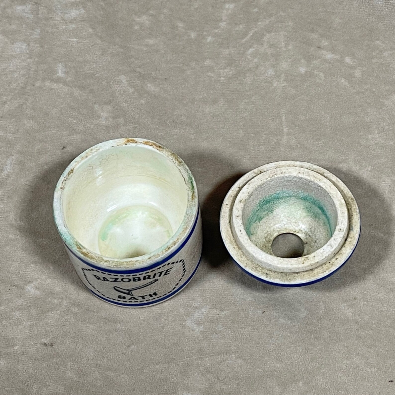 Vintage 1940s Antique Razobrite Razor Bath Made in America - Etsy