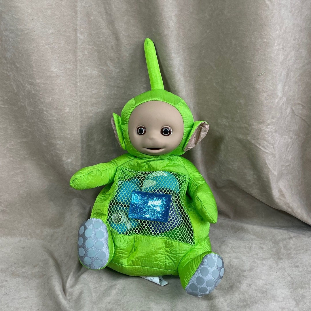 Vintage 1998 Mega Blocks Teletubbies Dipsy Bye Bye Build N Tote Bag ...