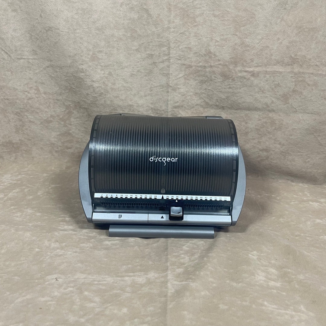 Vintage 1990s Discgear Selector 50 CD DVD Video Games Black Holder ...