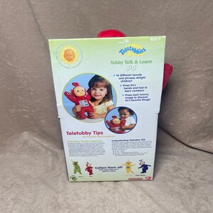Vintage Early 00s Playalong Toys PBS Teletubbies Tubby Talk and Learn ...