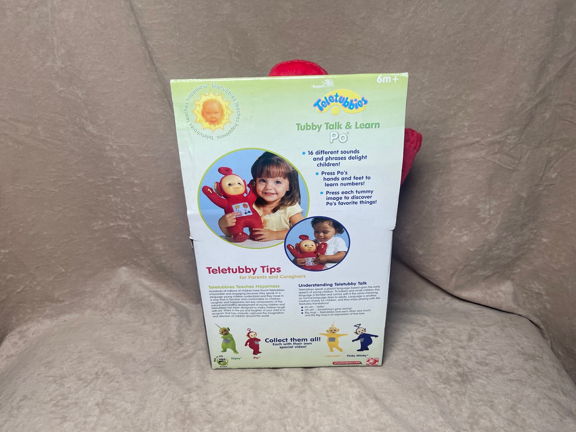 Vintage Early 00s Playalong Toys PBS Teletubbies Tubby Talk and Learn ...