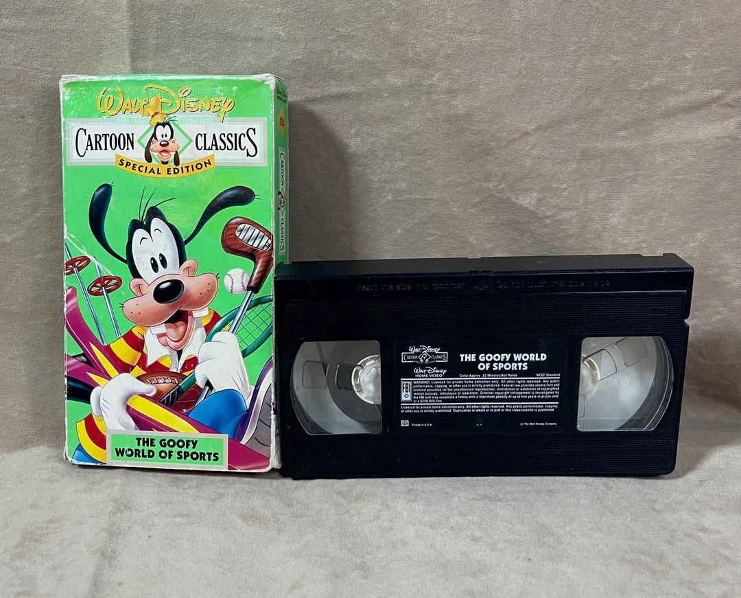 Vintage 1992 Walt Disney Cartoon Classics Special Edition the Goofy ...