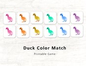 Easter Egg Match Printable PDF Game With DIY Flisat TROFAST Insert ...