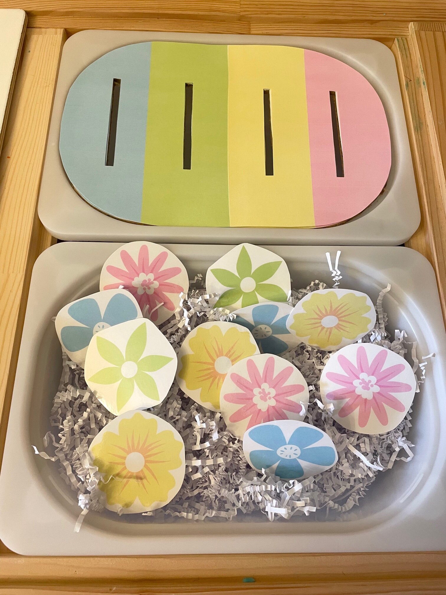 SPRING Pastel Flowers Printable Toddler Activity Set Play Ideas - Etsy