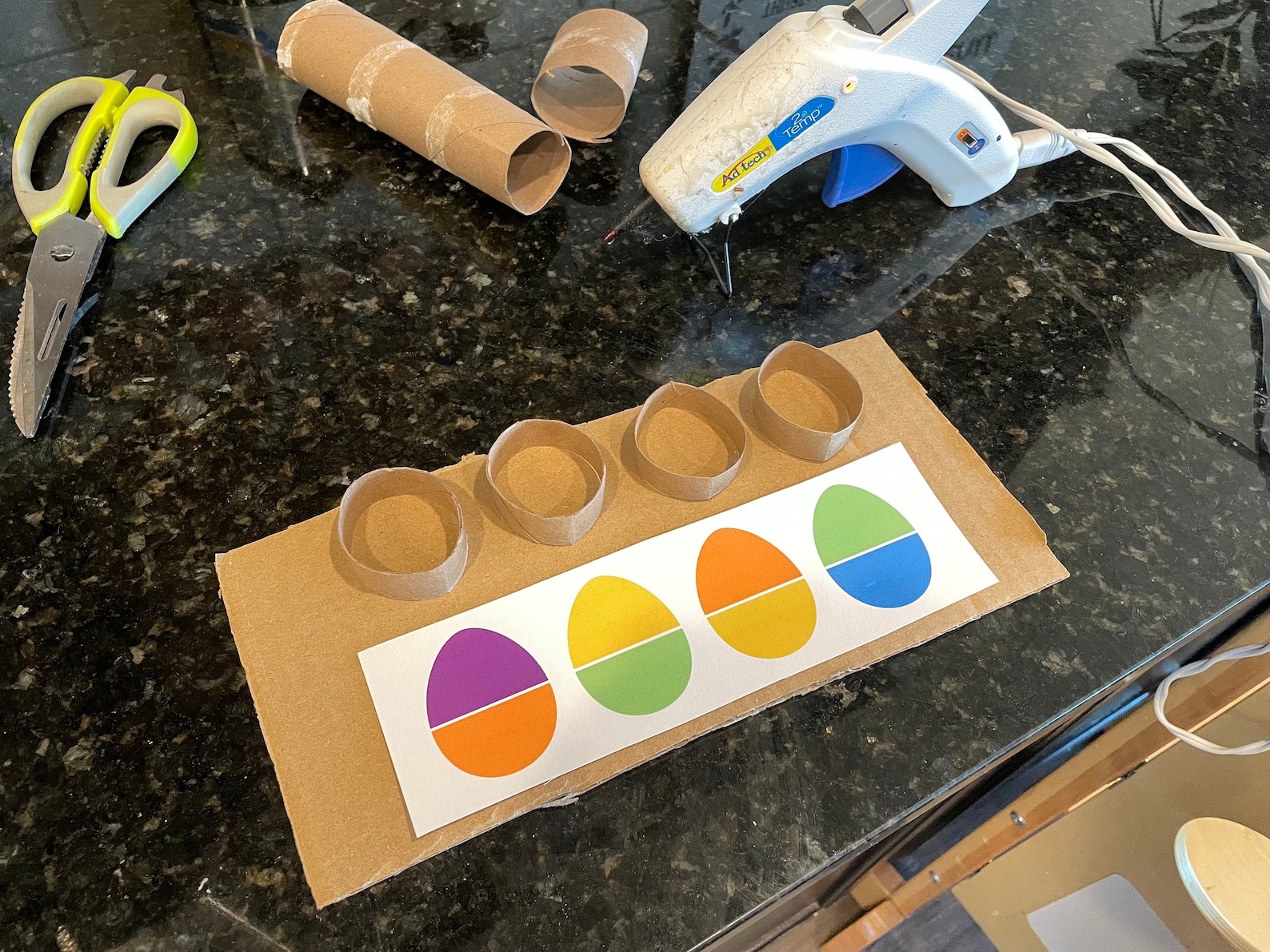 Easter Egg Match Printable PDF Game With DIY Flisat TROFAST Insert ...