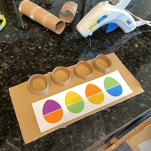 Easter Egg Match Printable PDF Game With DIY Flisat TROFAST Insert ...