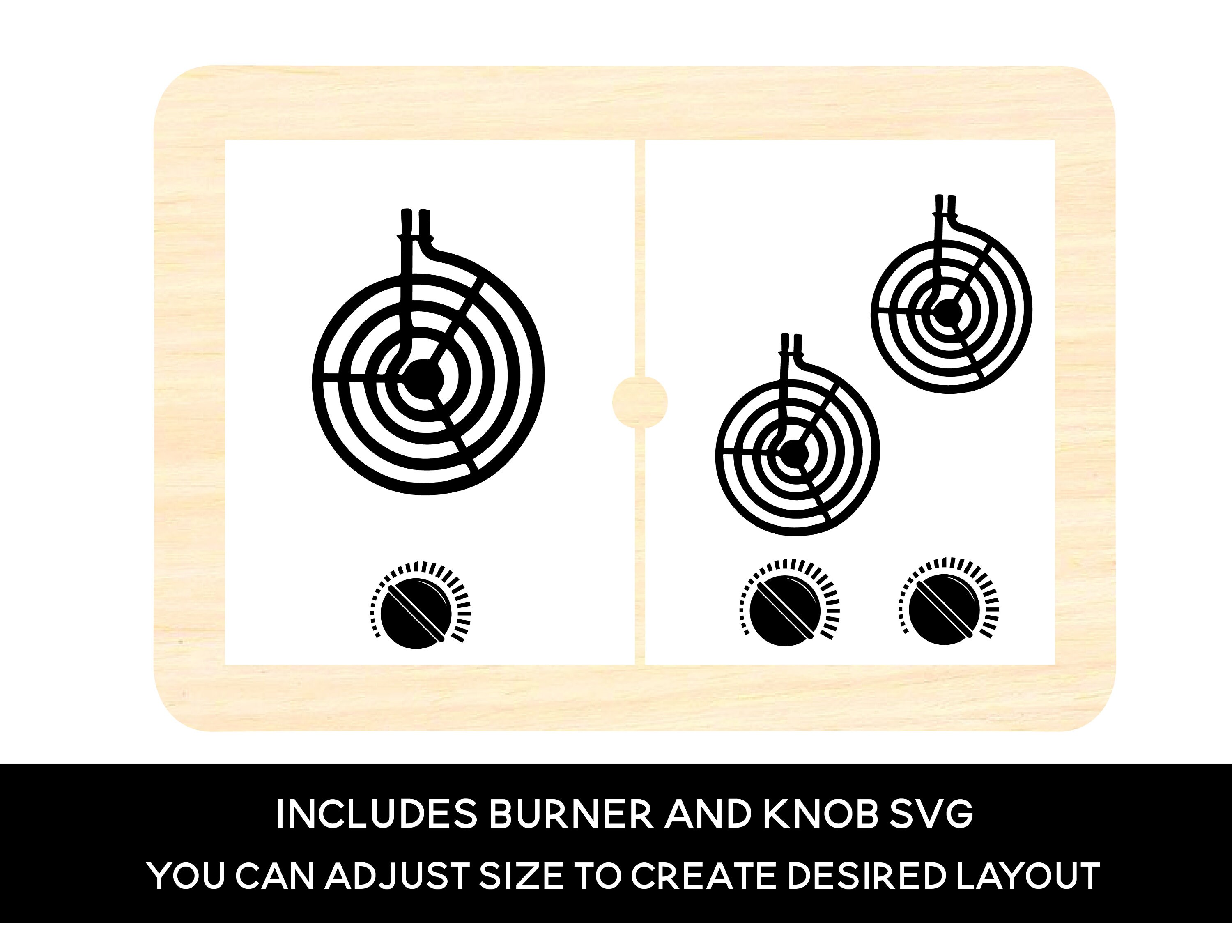 Play Stove Table Decal File - DIY SVG File to Cut Your Own - for Any ...