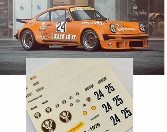 Porsche Turbo Decals - Etsy
