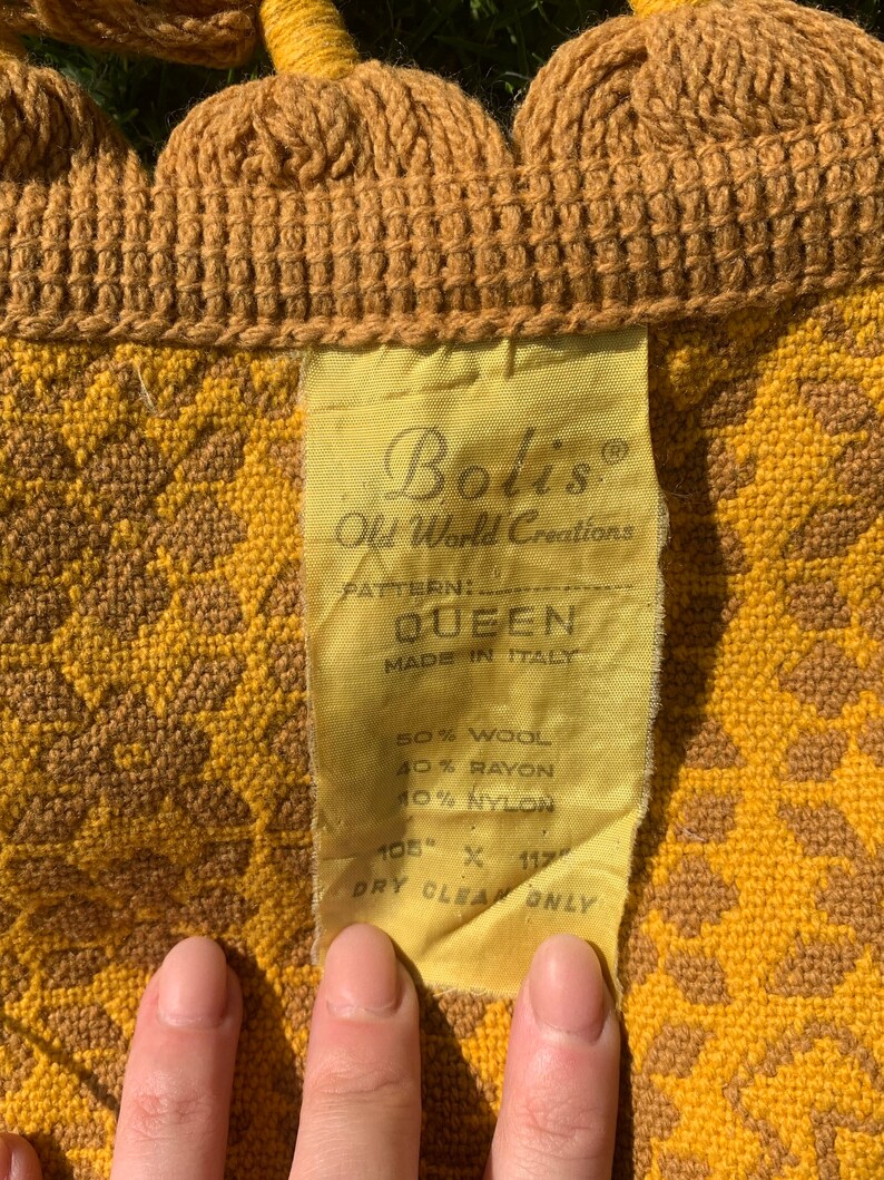 Magnificent 1960s Tapestry Queen Size - Etsy