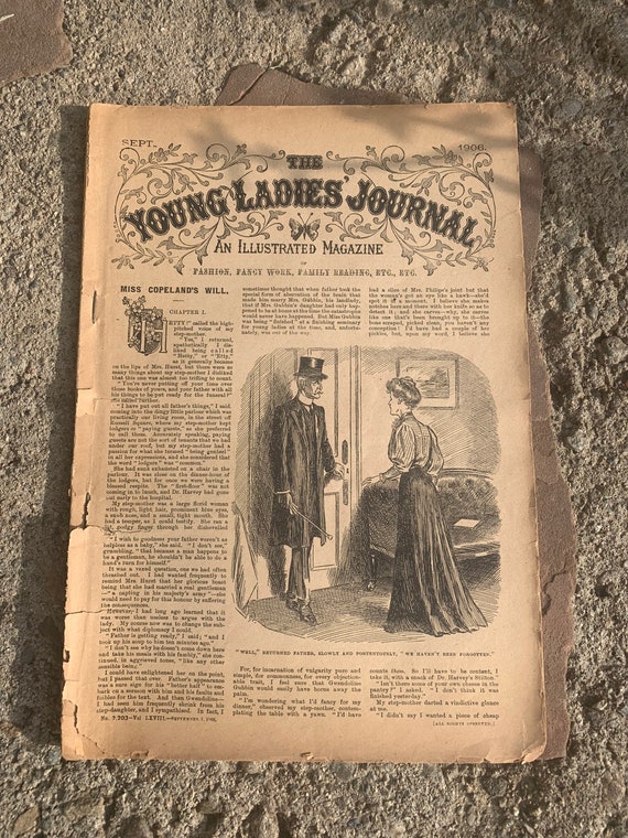 Vintage Young Ladies Journal - Etsy