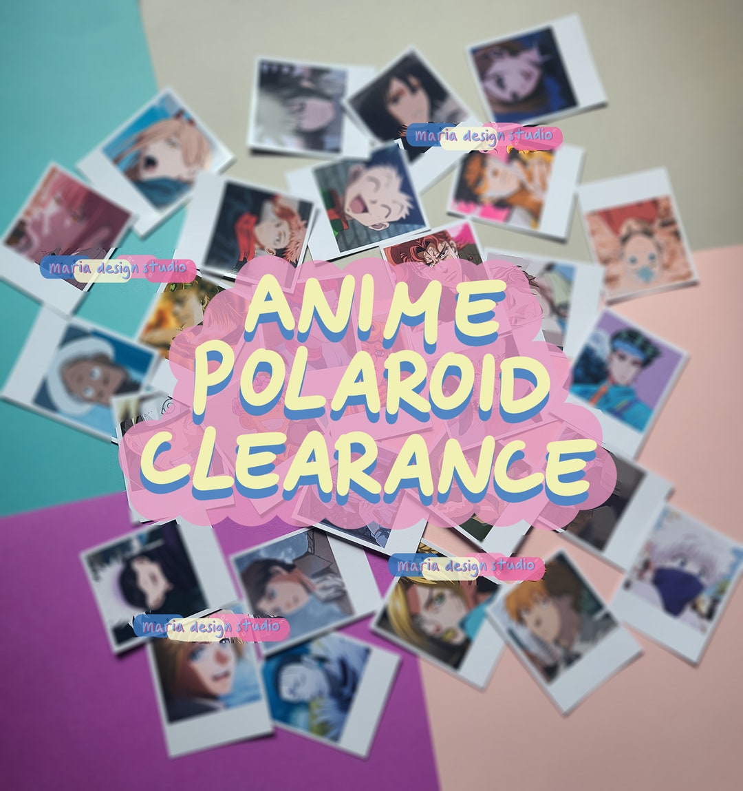 Clearance Anime Polaroid Stickers Joe.joe Sn.k Cs.m A.tla Ninja Clan Jj ...
