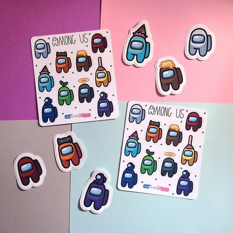 Among Us Sticker - Etsy
